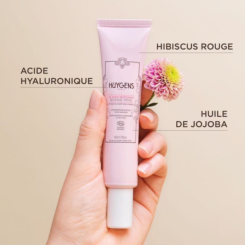 Healthy Glow & Plump Skin Gel Cream HUYGENS - Certified Organic